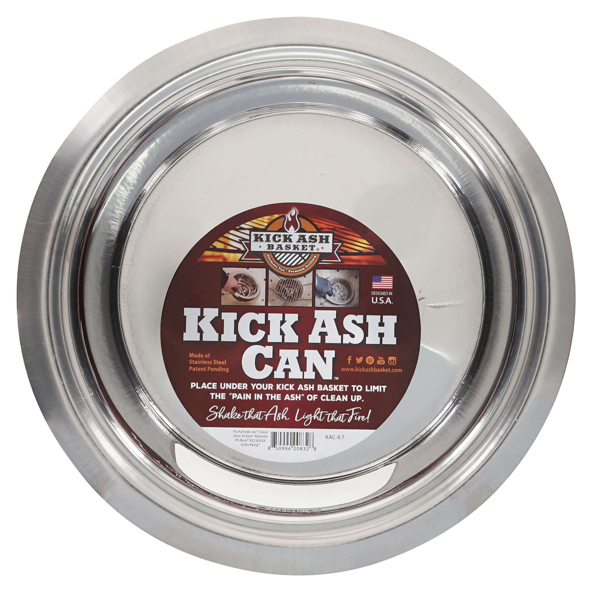 Kick Ash Can | Grilla Grills
