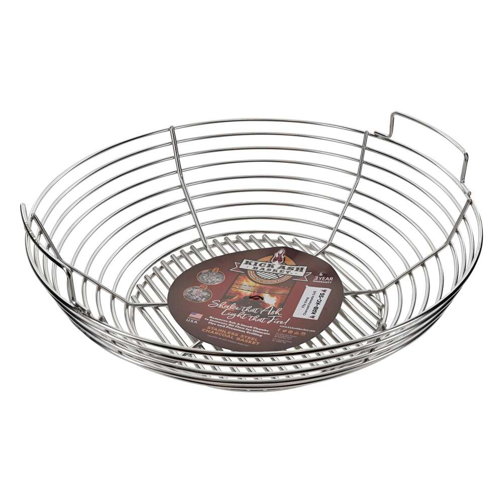 Kong Stainless Steel Kick Ash Basket | Grilla Grills