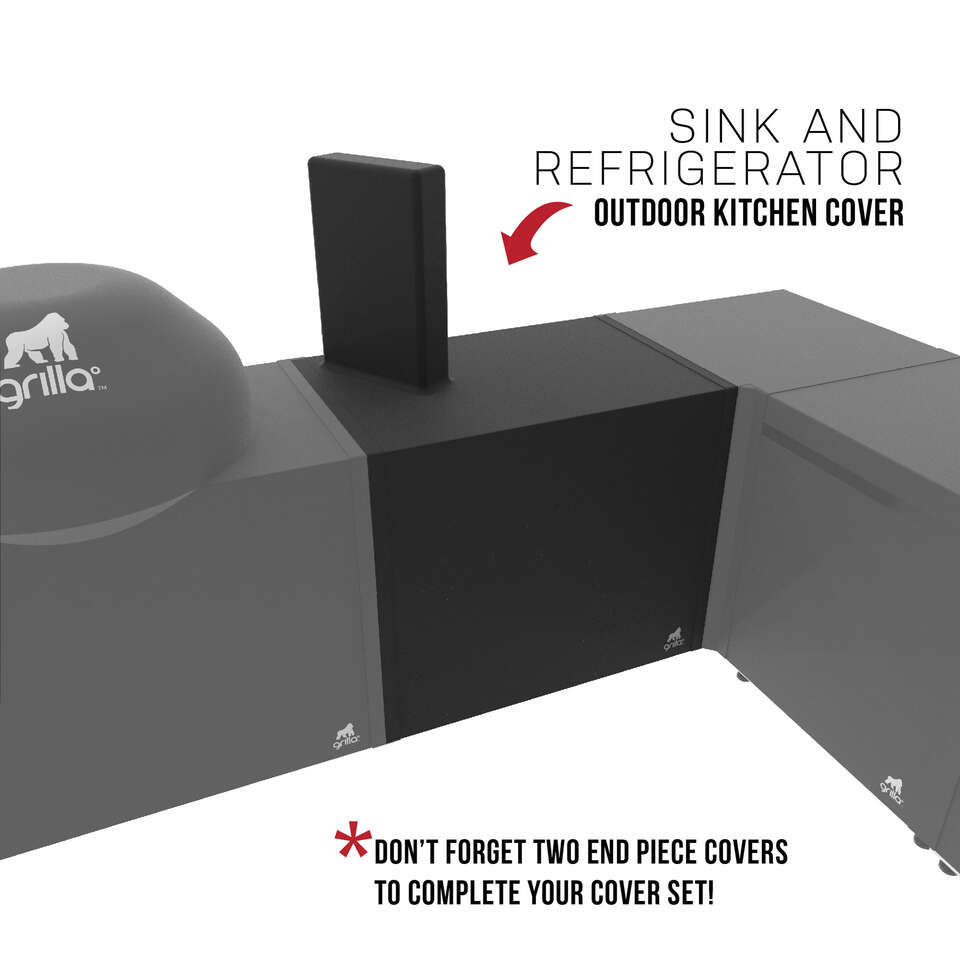 Sink & Fridge - Outdoor Kitchen Cover | Grilla Grills